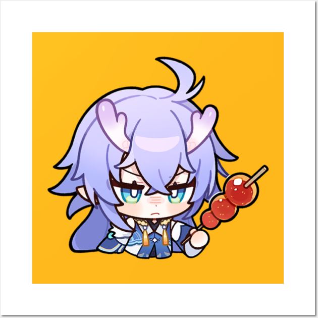 Honkai Star Rail Chibi Bailu 2 Honkai Star Rail Posters And Art Prints Teepublic